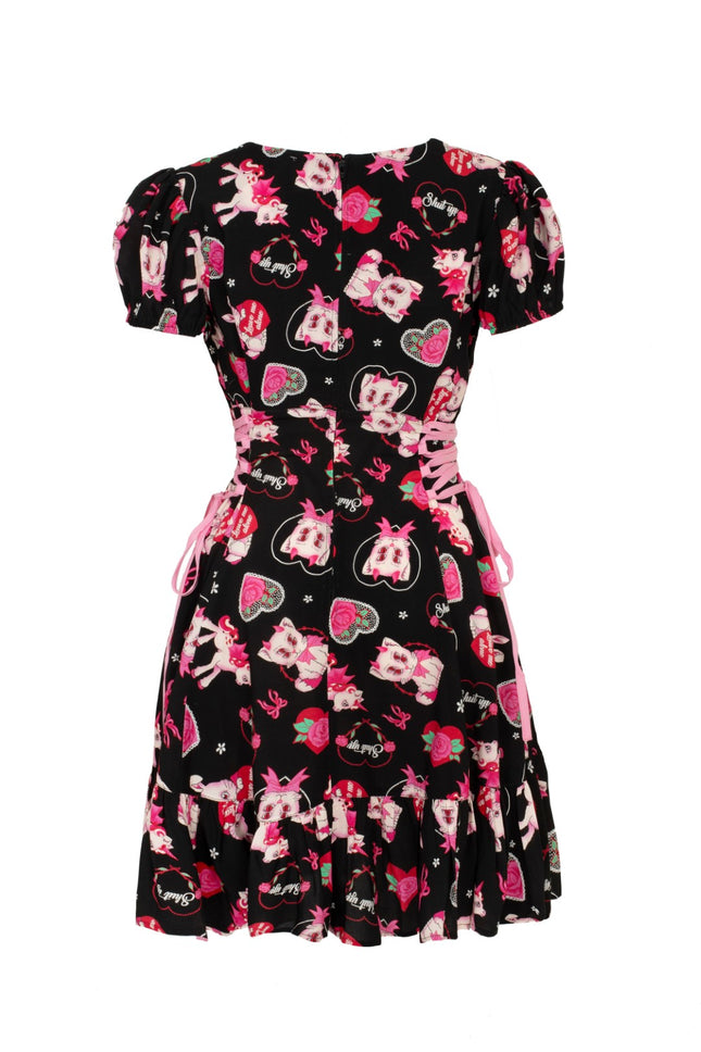 Not Into You Mini Dress – Hell Bunny