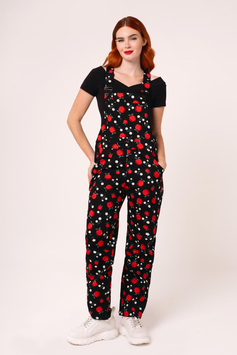 Apple Pie Dungarees – Hell Bunny