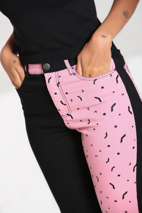 Duo Bat Jeans – Hell Bunny