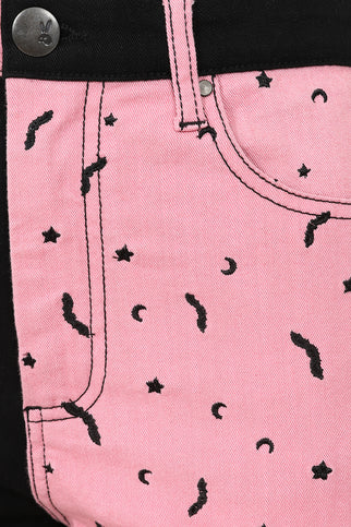 Duo Bat Jeans – Hell Bunny