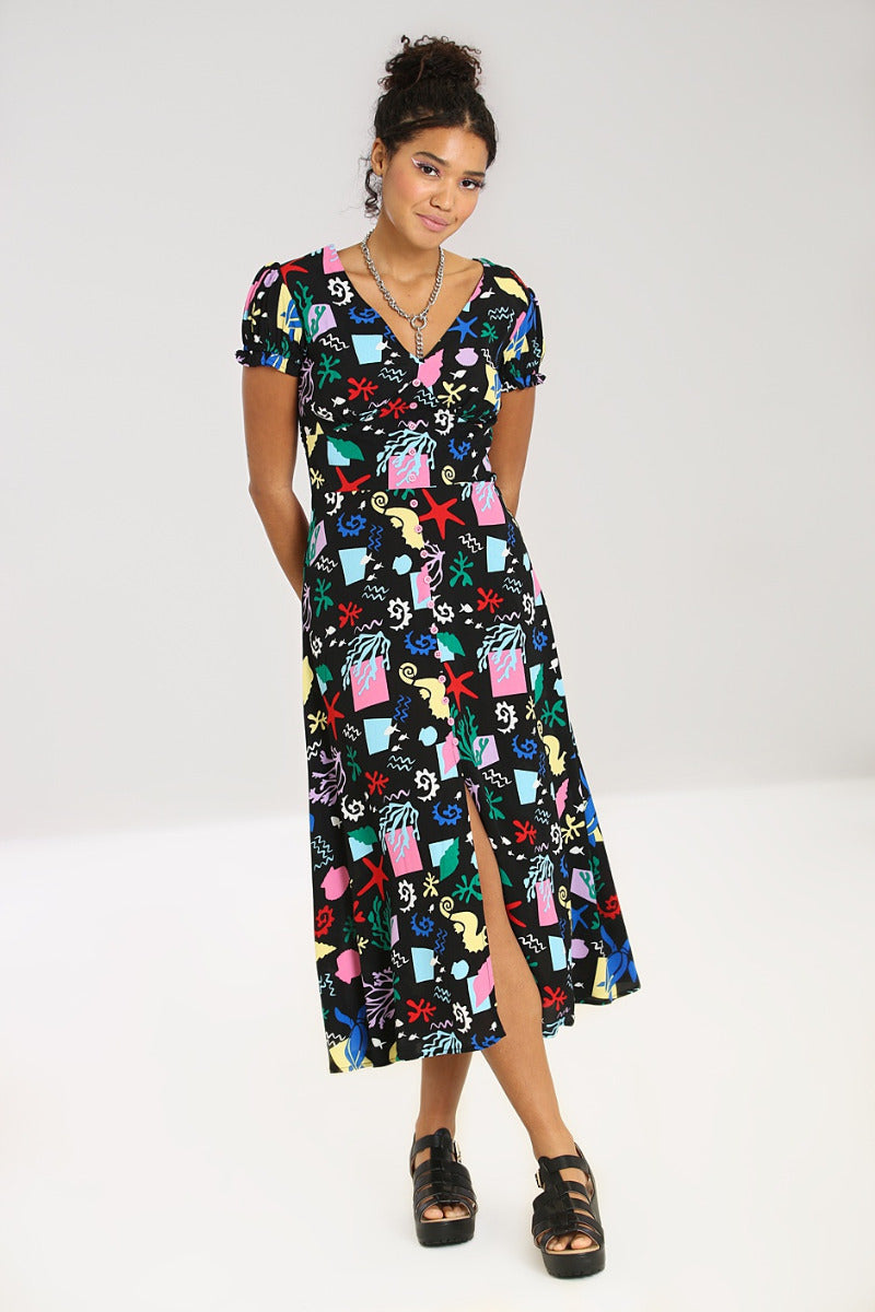 Cora Maxi Dress – Hell Bunny