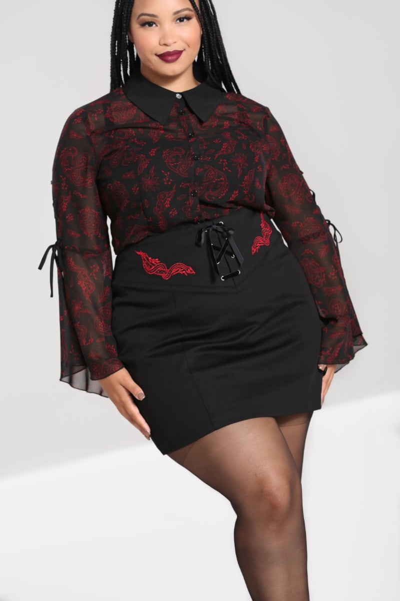 Tallulah Mini Skirt – Hell Bunny