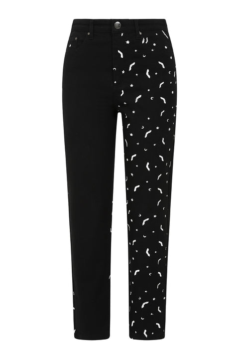 Duo Bat Jeans – Hell Bunny