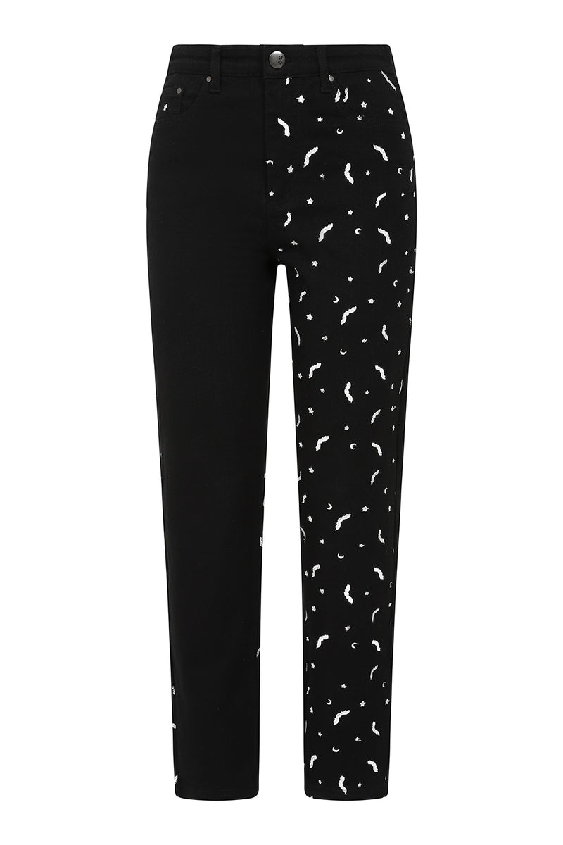 Duo Bat Jeans – Hell Bunny