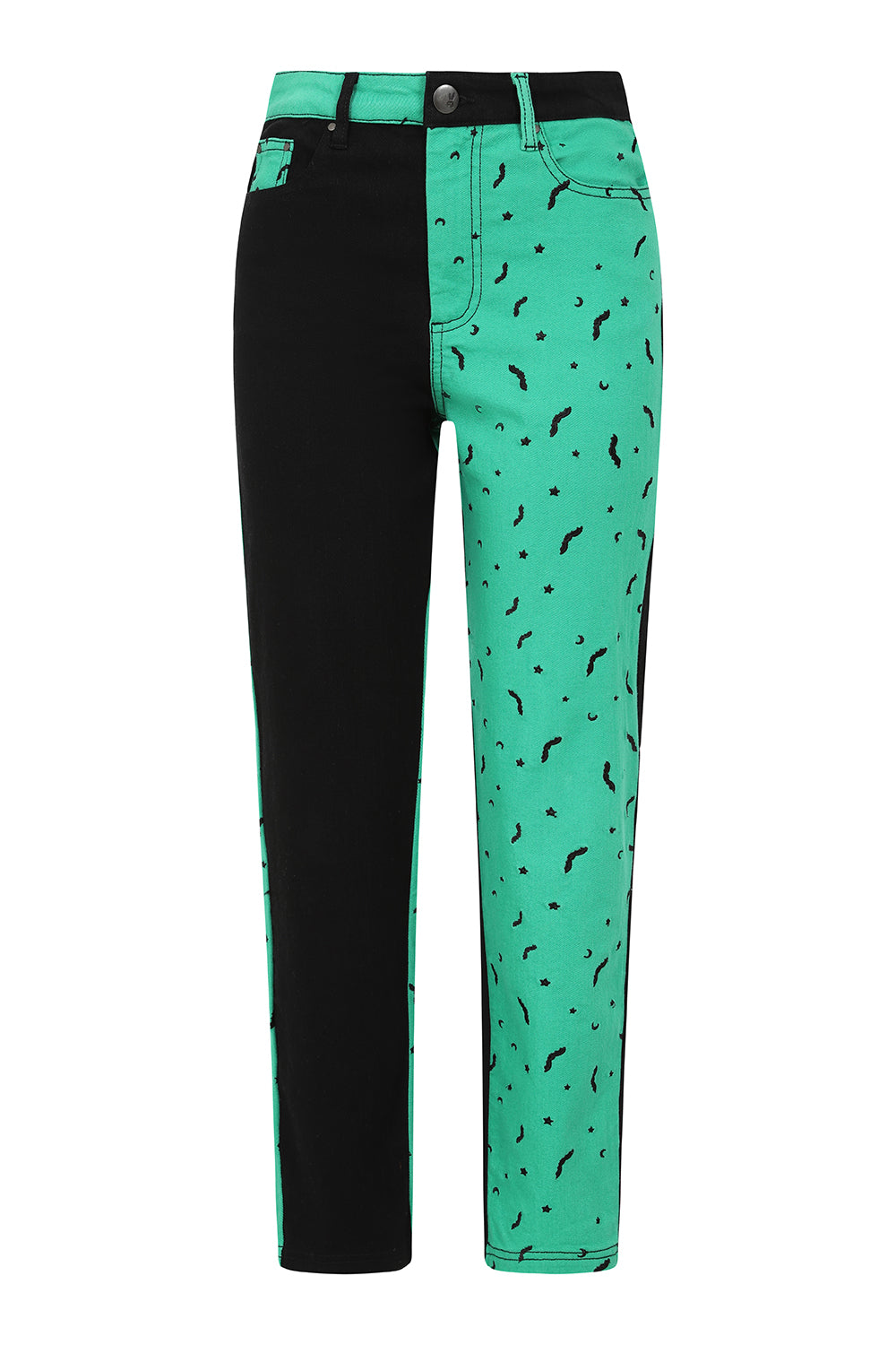 Duo Bat Jeans – Hell Bunny