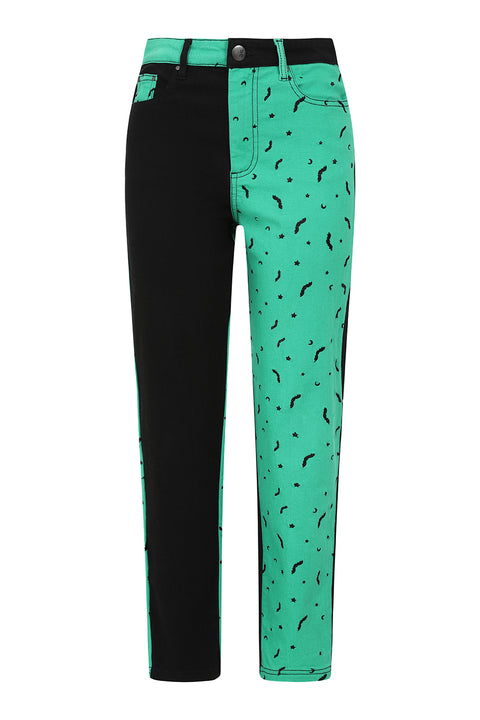 Duo Bat Jeans – Hell Bunny