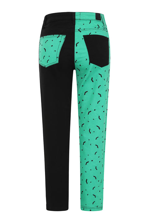 Duo Bat Jeans – Hell Bunny