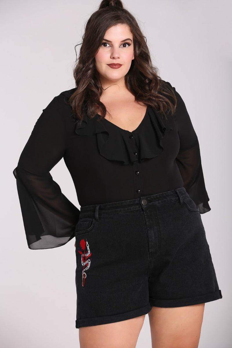 Temptation Shorts – Hell Bunny