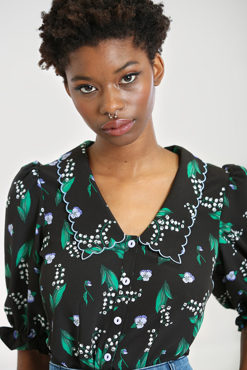 Good Luck Blouse – Hell Bunny