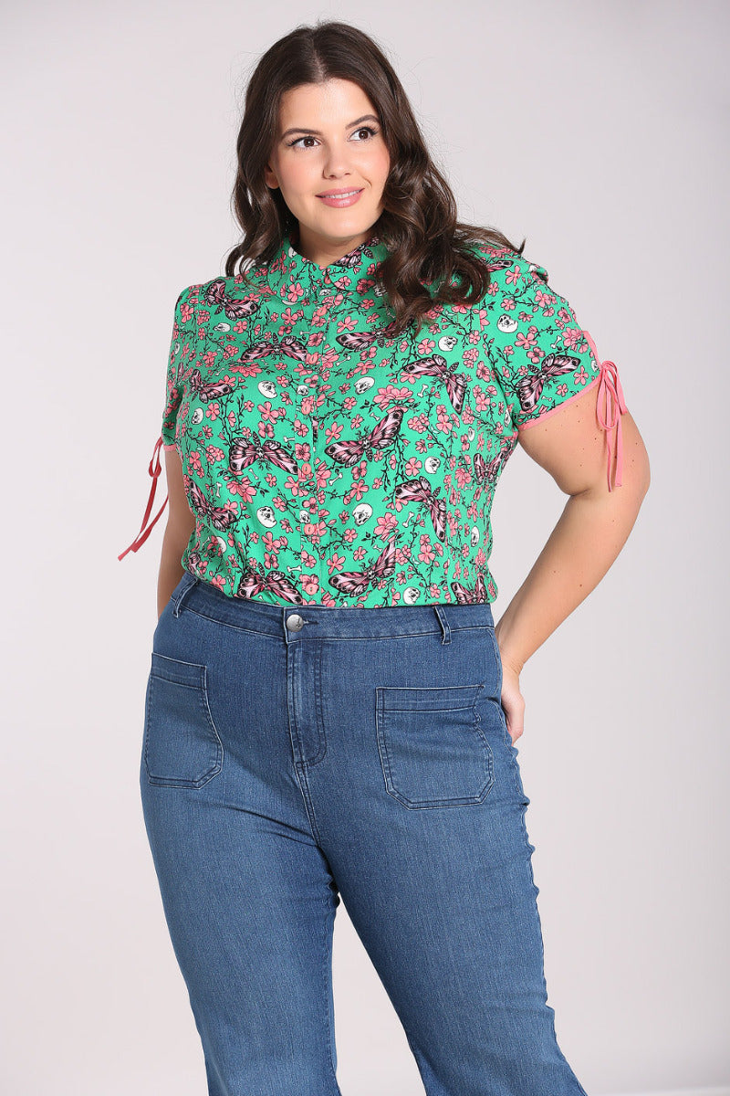 Vintage Blouse, Gothic & Retro Blouses - Hell Bunny Official – Page 2